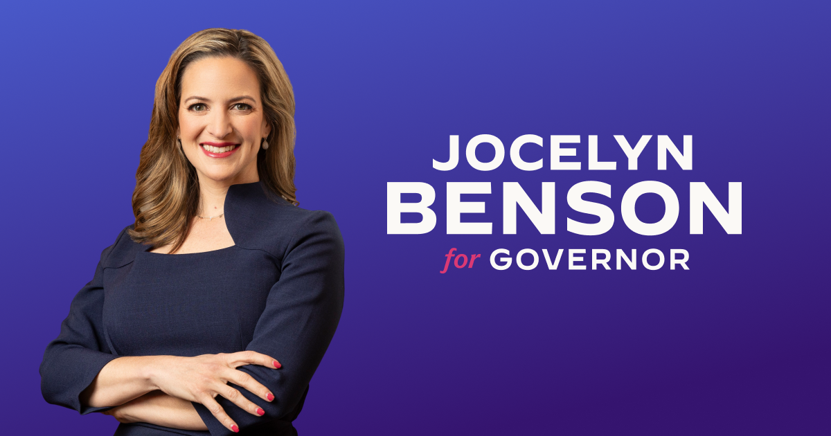 Michigan Secretary of State Jocelyn Benson Announces Run for Governor ... Michigan Secretary of State Jocelyn Benson Announces Run for Governor ...